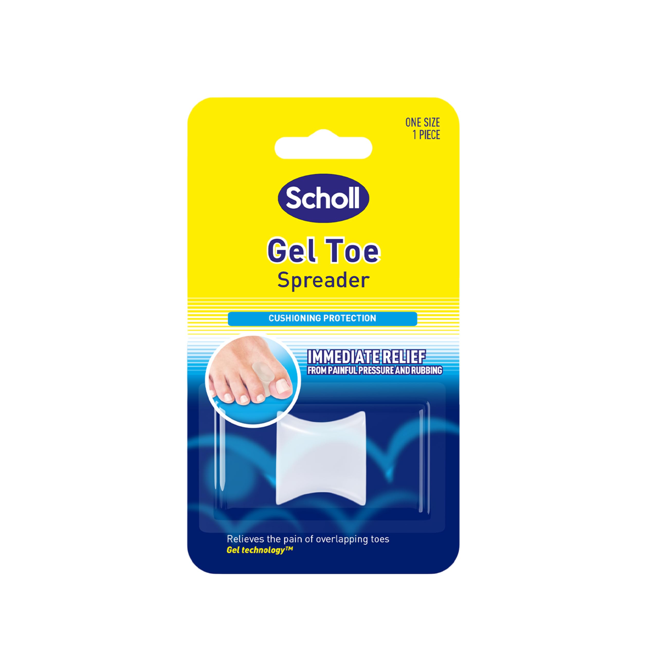 Scholl Gel Toe Spreader – Chemco Pharmacy