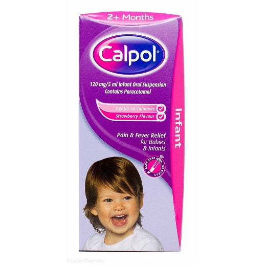 Buy CALPOL INFANT SUSP & SYRINGE X 60ML | Chemco Pharmacy