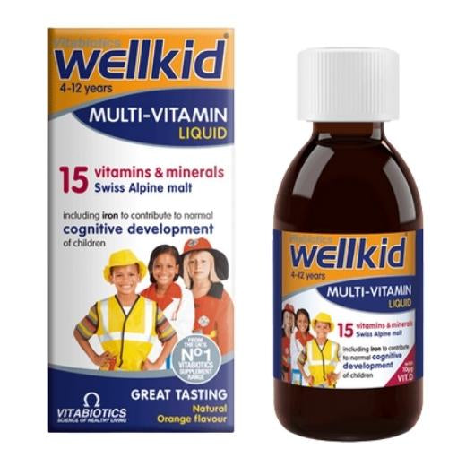 Buy WELLKID CALCIUM LIQUID 150ML | Chemco Pharmacy