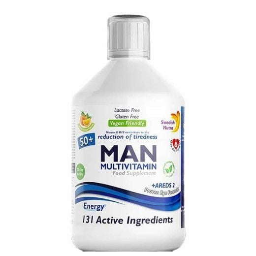 Buy SWEDISH NUTRA MAN ACT 50+ MULVIT 500ML | Chemco Pharmacy
