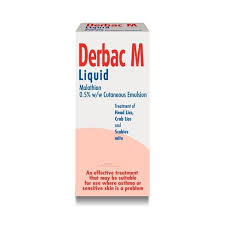 Derbac M Malathion Liquid For Lice and Scabies 150ml – Chemco Pharmacy