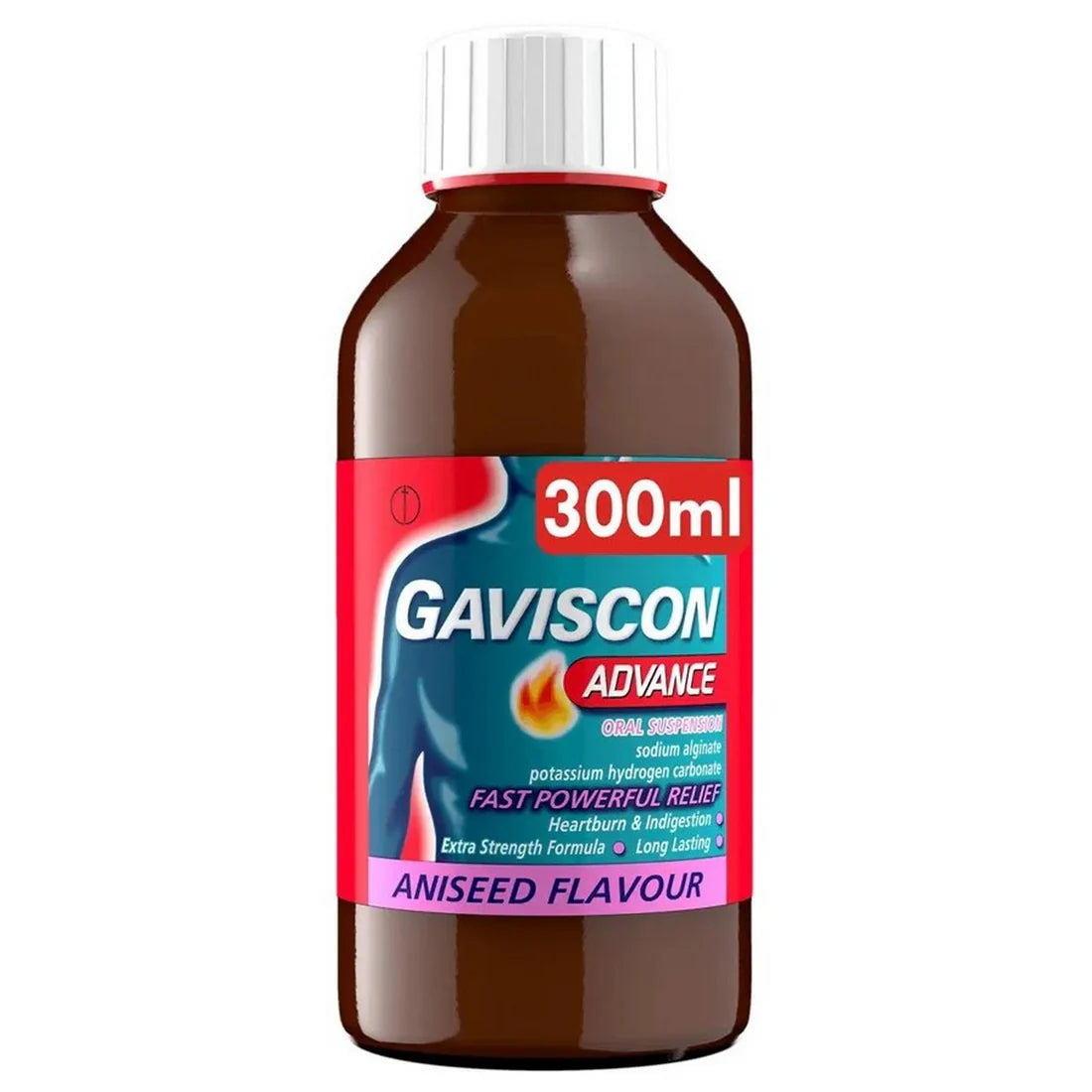 Gaviscon Advance Aniseed Flavour Oral Suspension 300ml – Chemco Pharmacy