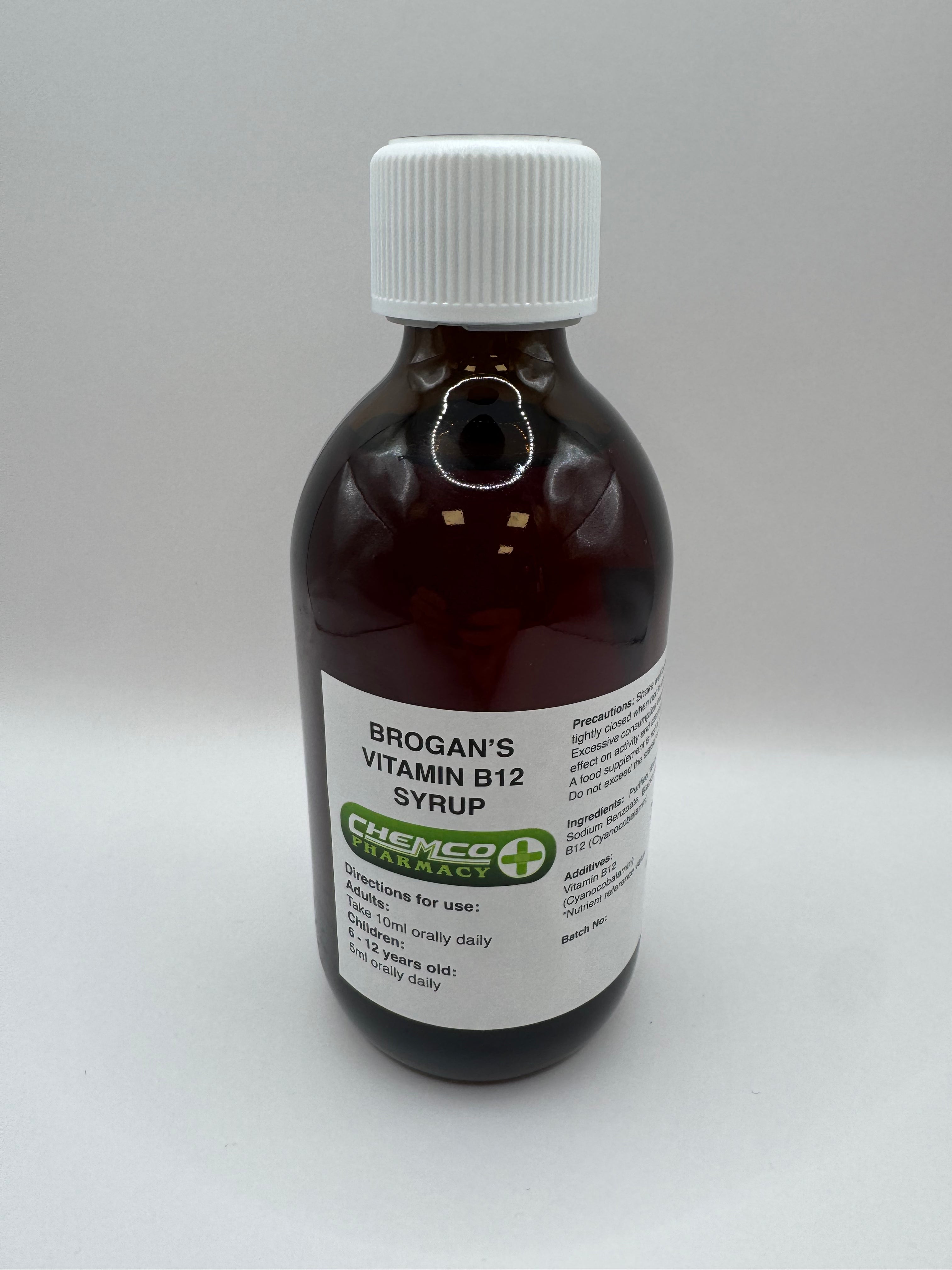 Buy BROGAN'S VITAMIN B12 SYRUP Tonic | Chemco Pharmacy