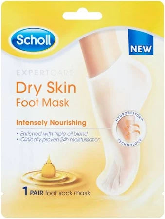 Buy SCHOLL TRIPLE OIL FOOTMASK DRY SKIN | Chemco Pharmacy