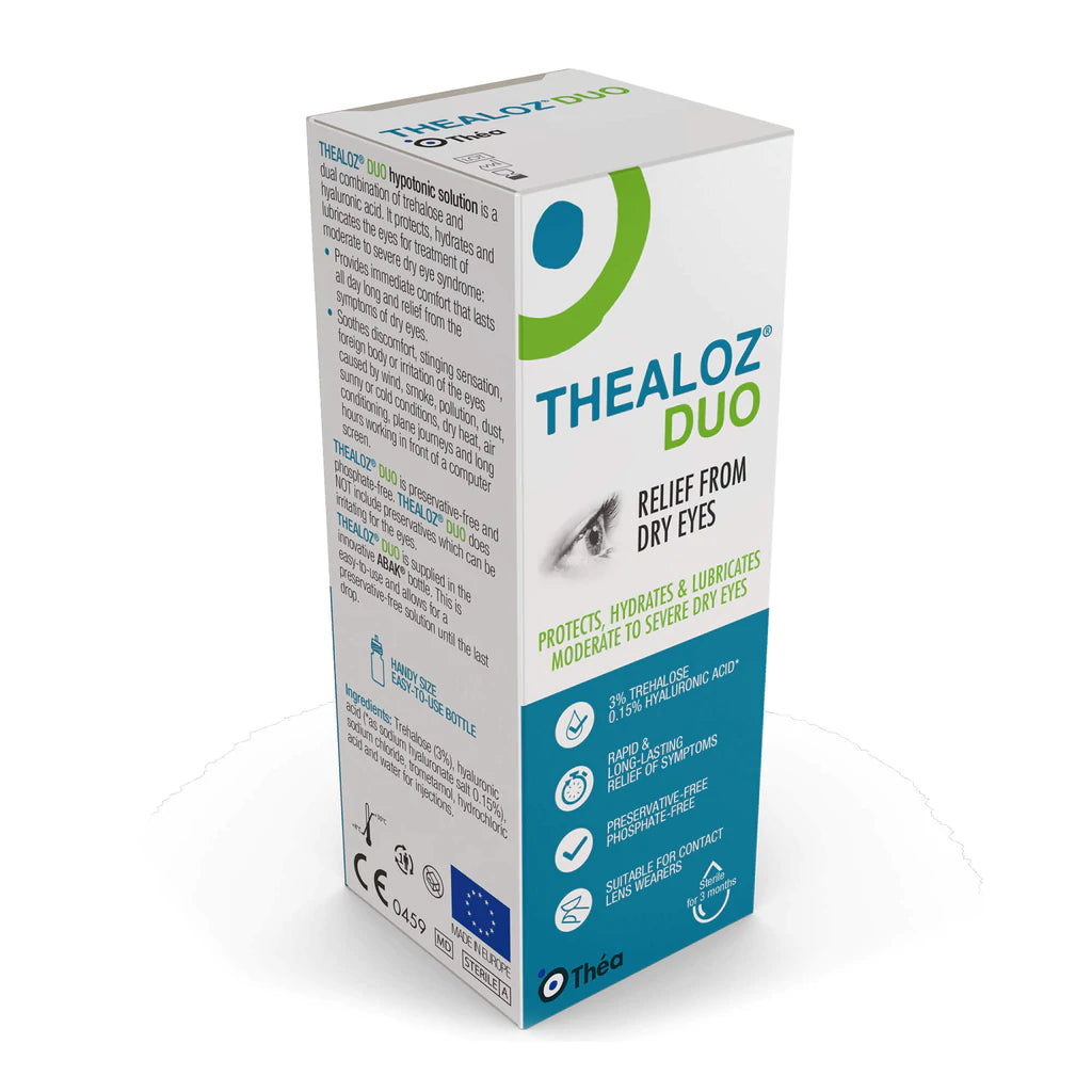 Thealoz Duo Eye Drops 10ml | Dry Eye Relief – Chemco Pharmacy