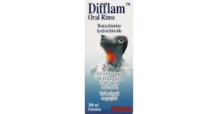 Buy DIFFLAM ORAL RINSE 300ML Sore Mouth & Sore Throat Rinse | Chemco ...