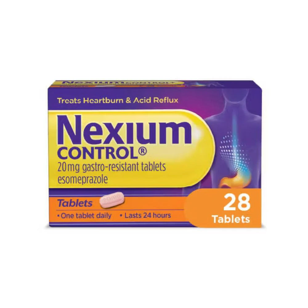 Nexium Control 20mg 28 Tablets – Chemco Pharmacy