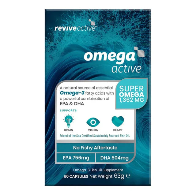 Revive Active Omega Plus Omega-3 30 Sachets Ireland | Chemco – Chemco ...