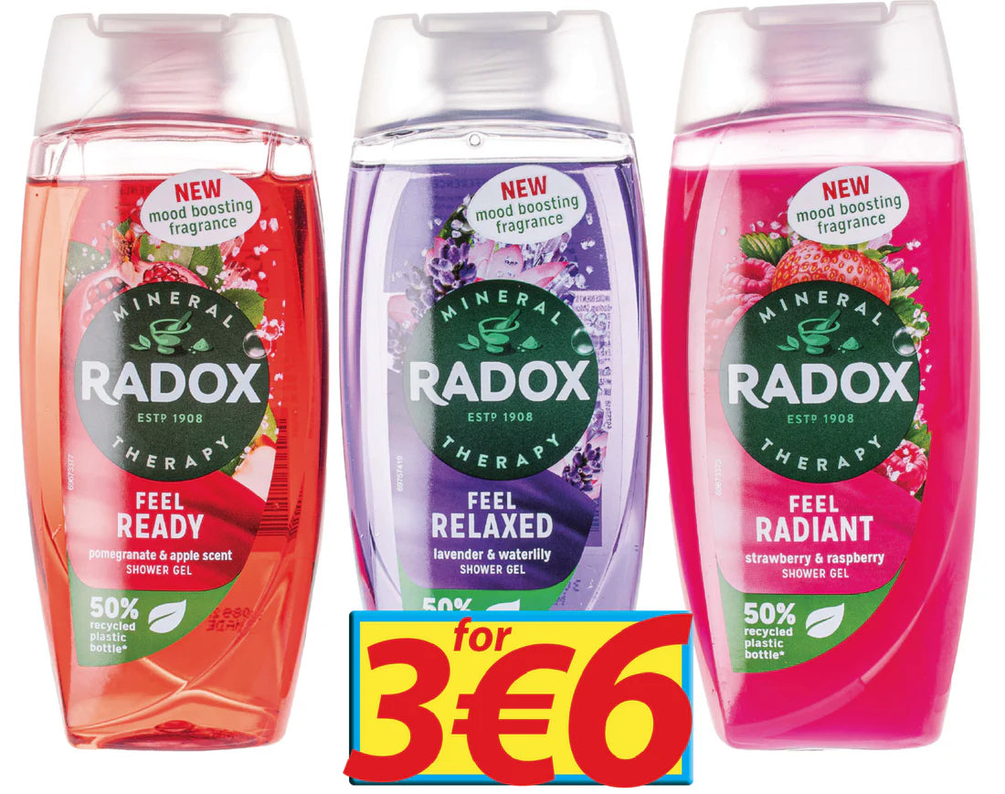 Radox Womens Shower Gel Triple Pack 3 x 250ml – Chemco Pharmacy