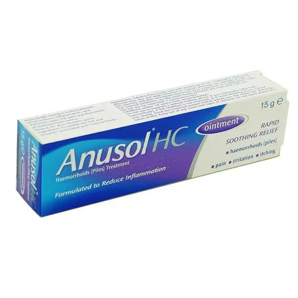 Buy ANUSOL HC OINTMENT 15G | Chemco Pharmacy