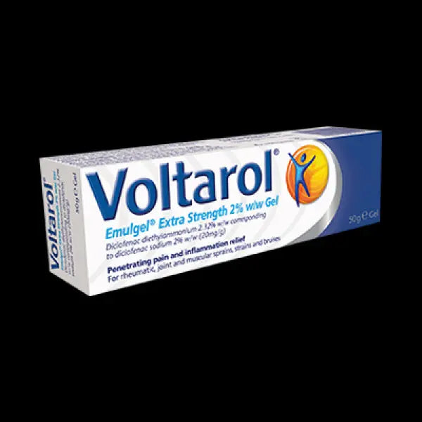 Buy VOLTAROL 2% EXTRA STRENGTH GEL 50G | Chemco Pharmacy