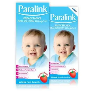 Buy PARALINK PARACETAMOL ORAL SOLUTION 100ML | Chemco Pharmacy