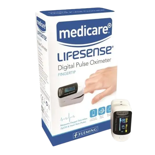 Buy MEDICARE LIFESENSE DIGITAL PULSE OXIMETER | Chemco Pharmacy