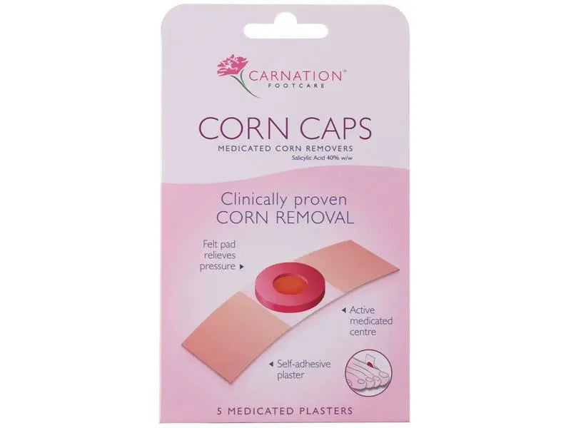 Buy CARNATION MEDICATED CORN CAPS 5PK | Chemco Pharmacy