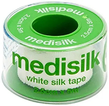 Medisilk Silk Tape 2.5cm x 5m Hypoallergenic Medical Tape Ireland ...
